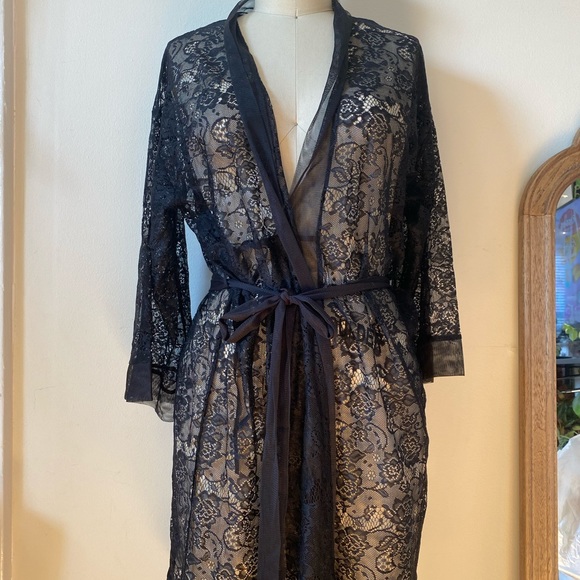 Adore Me | Intimates & Sleepwear | Adore Me Lace Robe | Poshmark